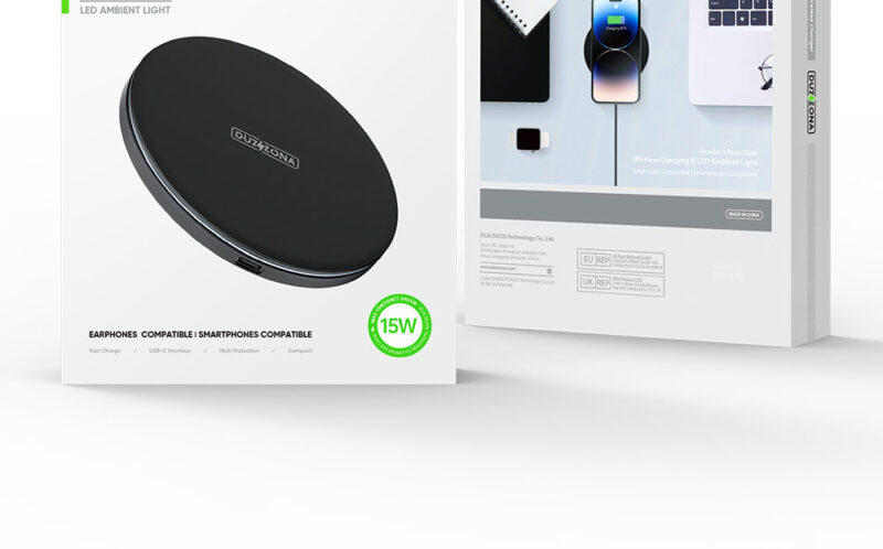 W8 15W Wireless Charger Pad - Charge Wireless, Live Boundless