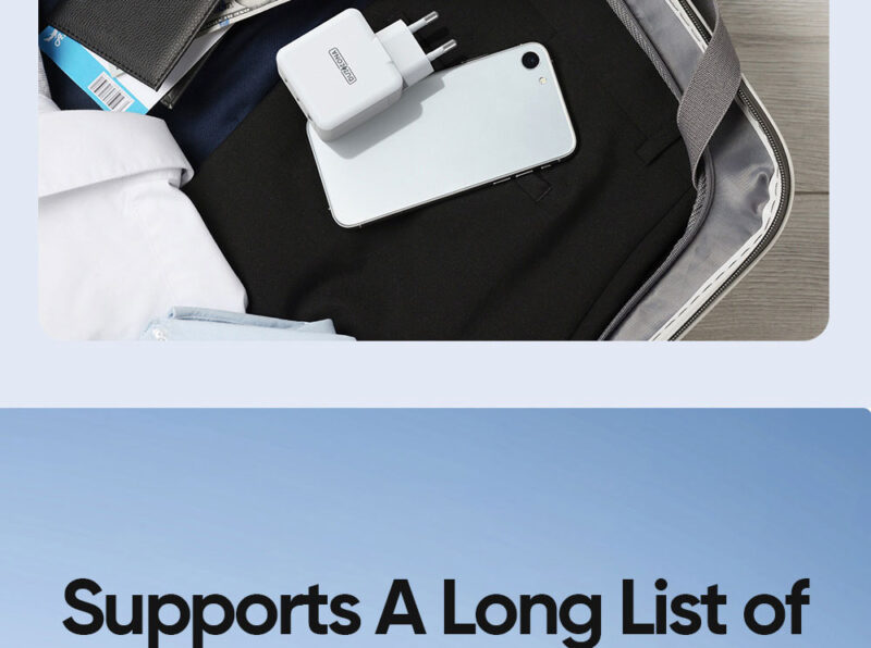 T9 3-Port PD 65W GaN Fast Charger - Charge Wireless, Live Boundless