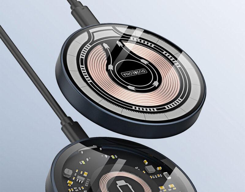 Transparent 3-in-1 Magnetic Wireless Charger