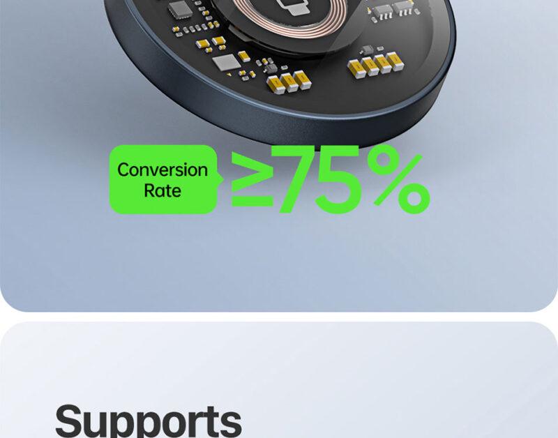 Transparent 3-in-1 Magnetic Wireless Charger